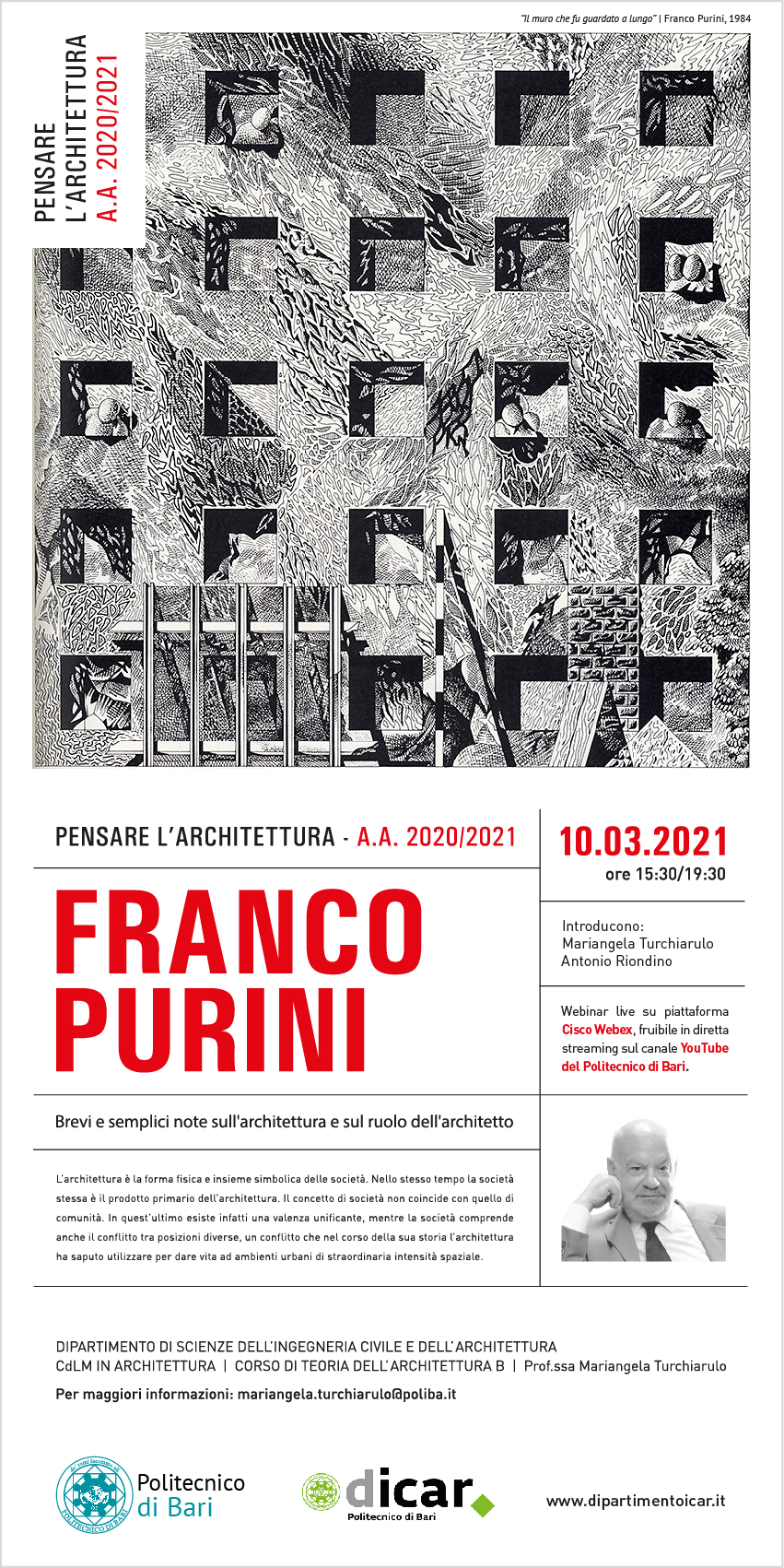 Franco Purini, vi spiego la mia idea sull'architettura e sul ruolo dell ...